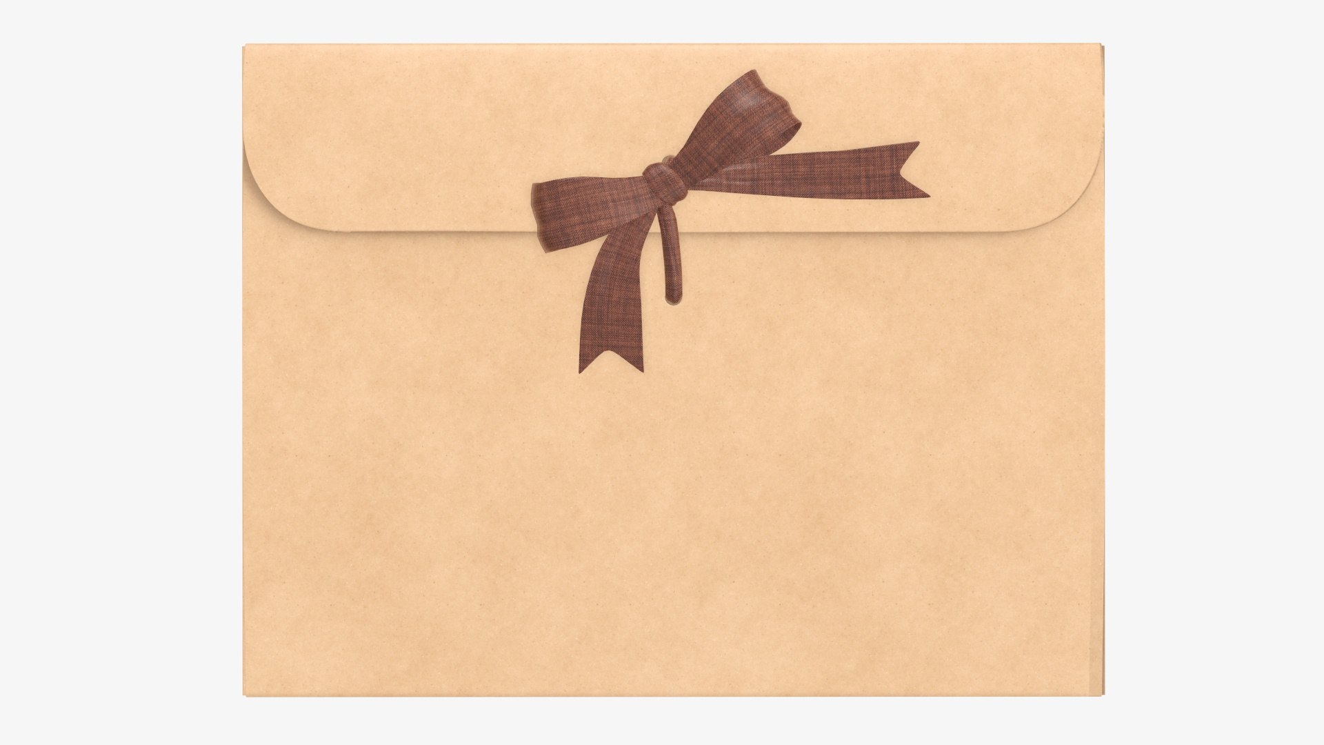 Paper Bow Envelope Model - TurboSquid 1698181
