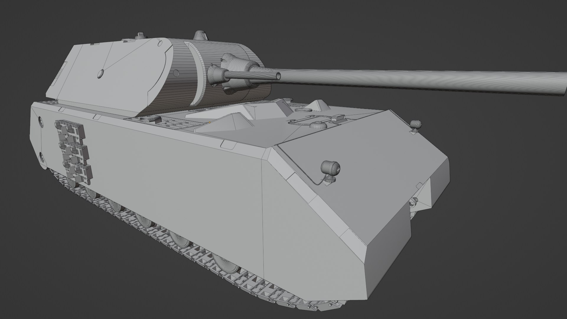 Maus Tank 3D - TurboSquid 1899150