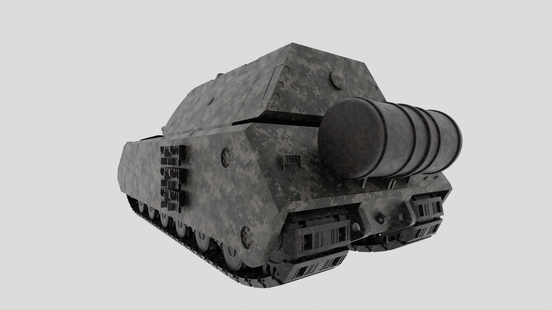 Maus Tank 3D - TurboSquid 1899150