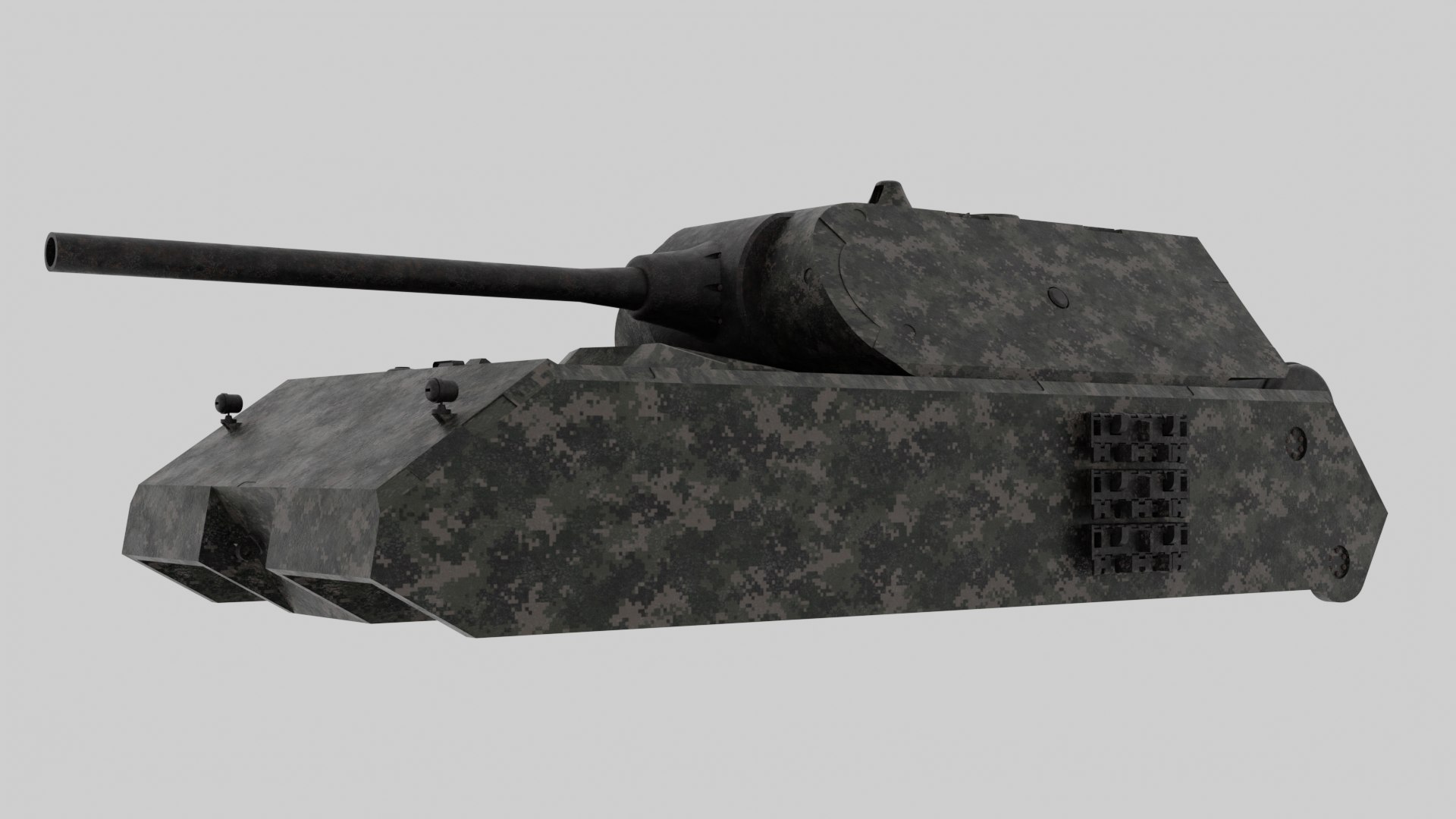 Maus Tank 3D - TurboSquid 1899150