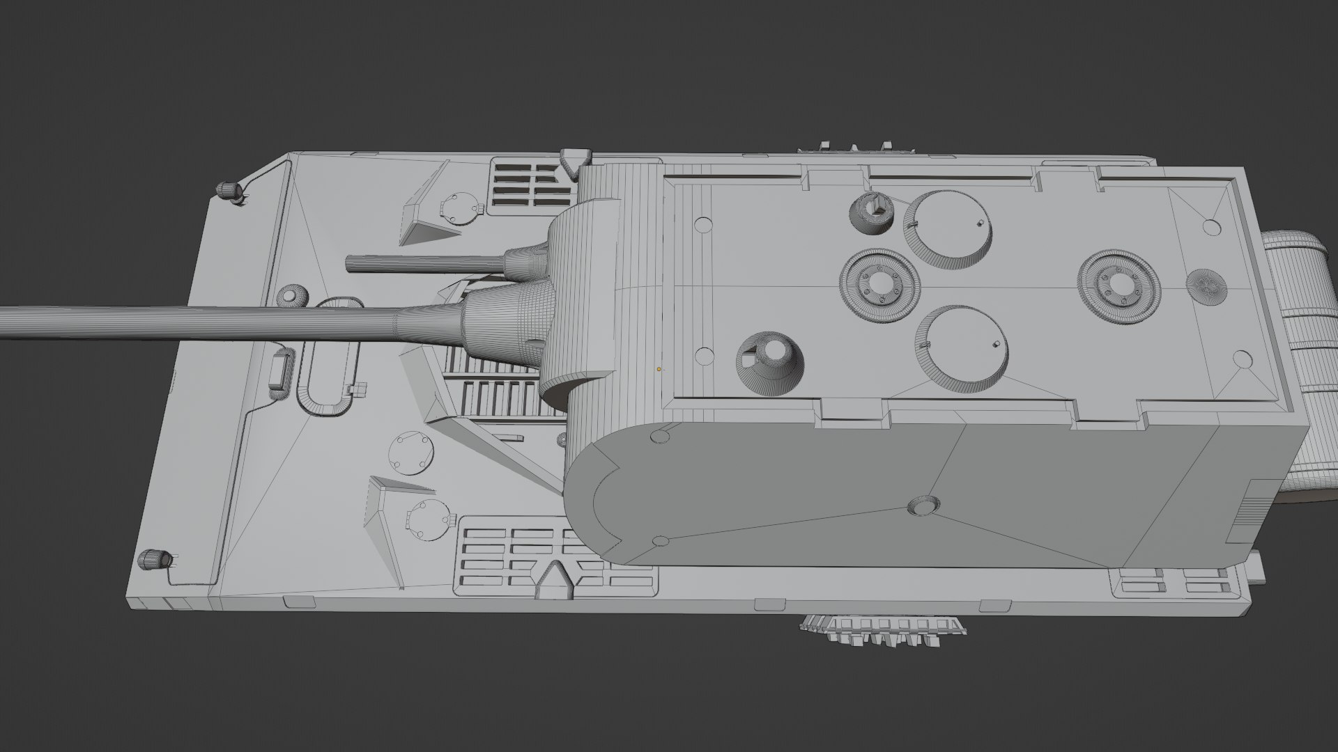 Maus Tank 3D - TurboSquid 1899150