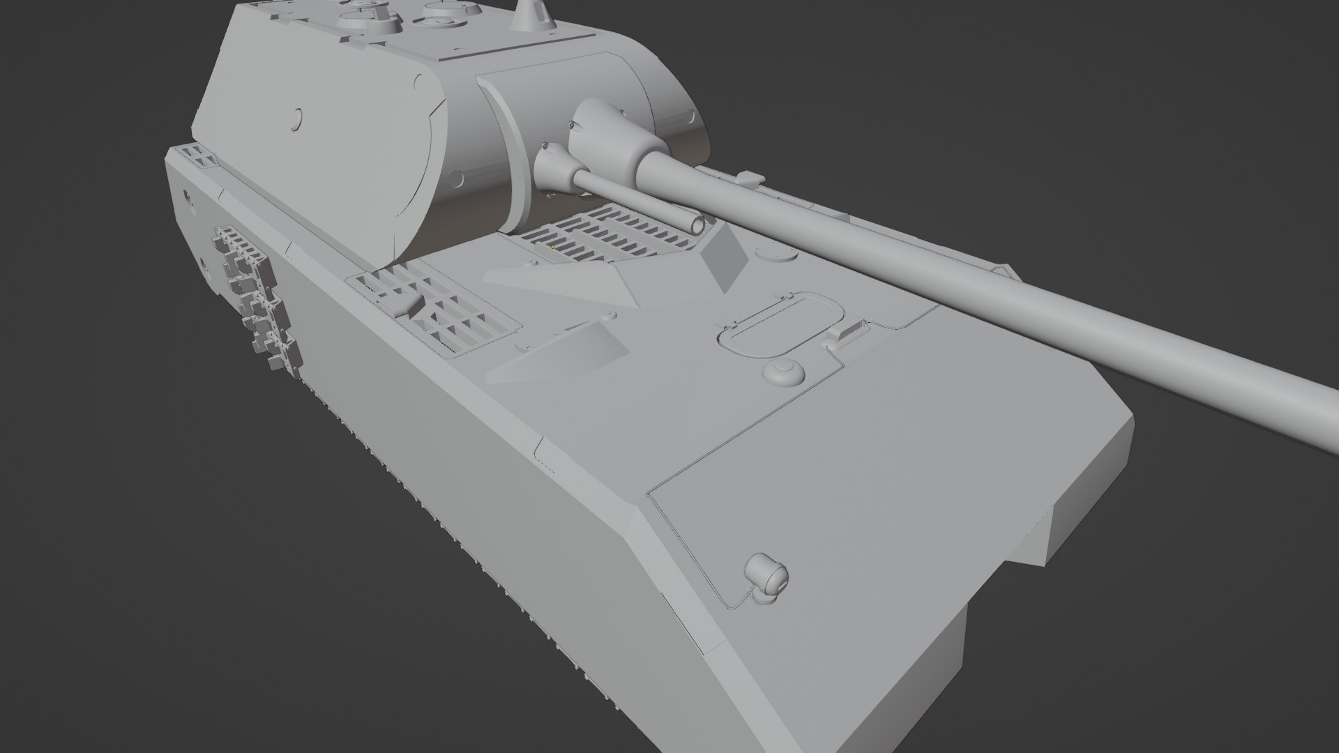 Maus Tank 3D - TurboSquid 1899150