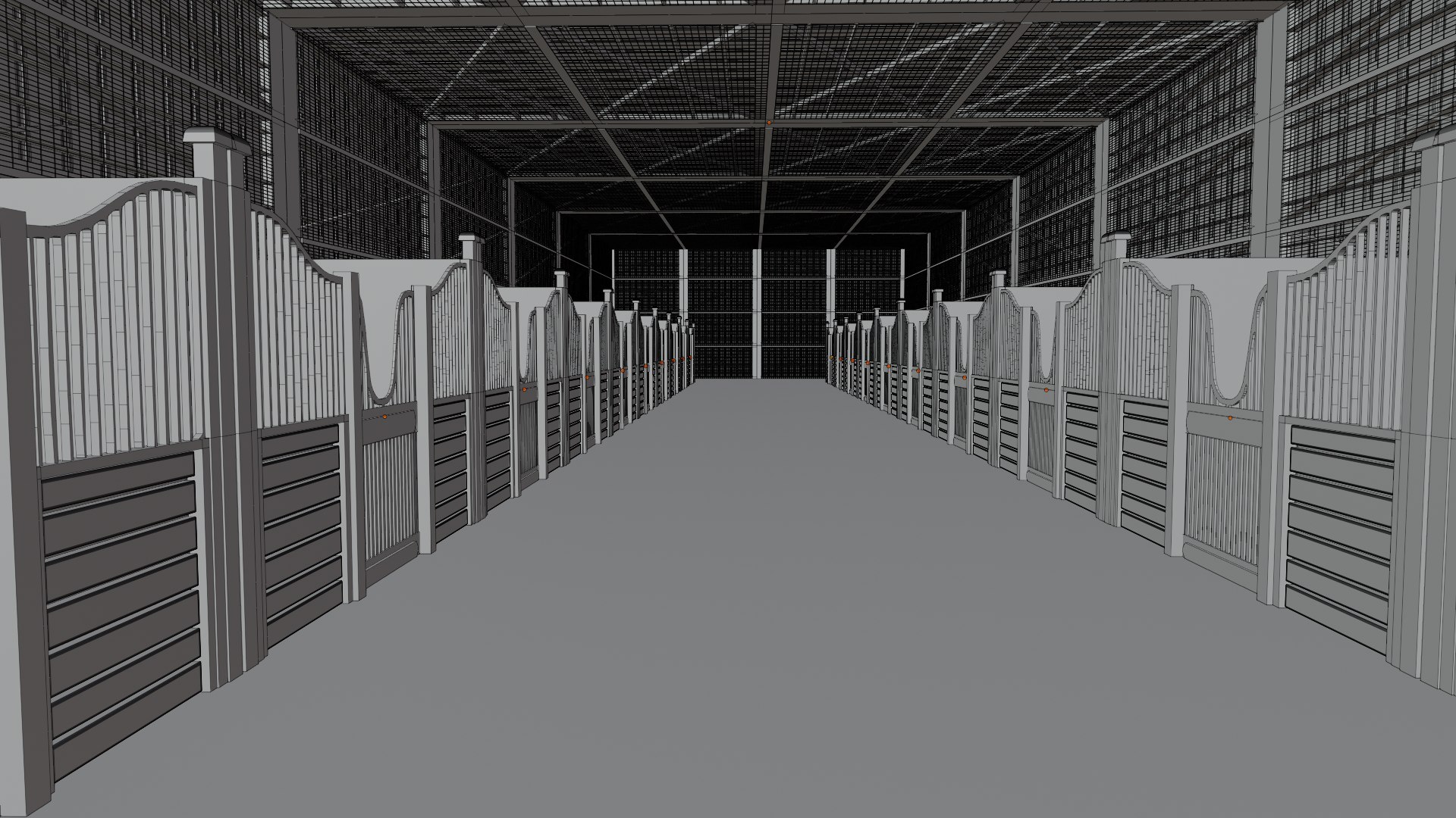 3D Horse Stable - TurboSquid 2178873