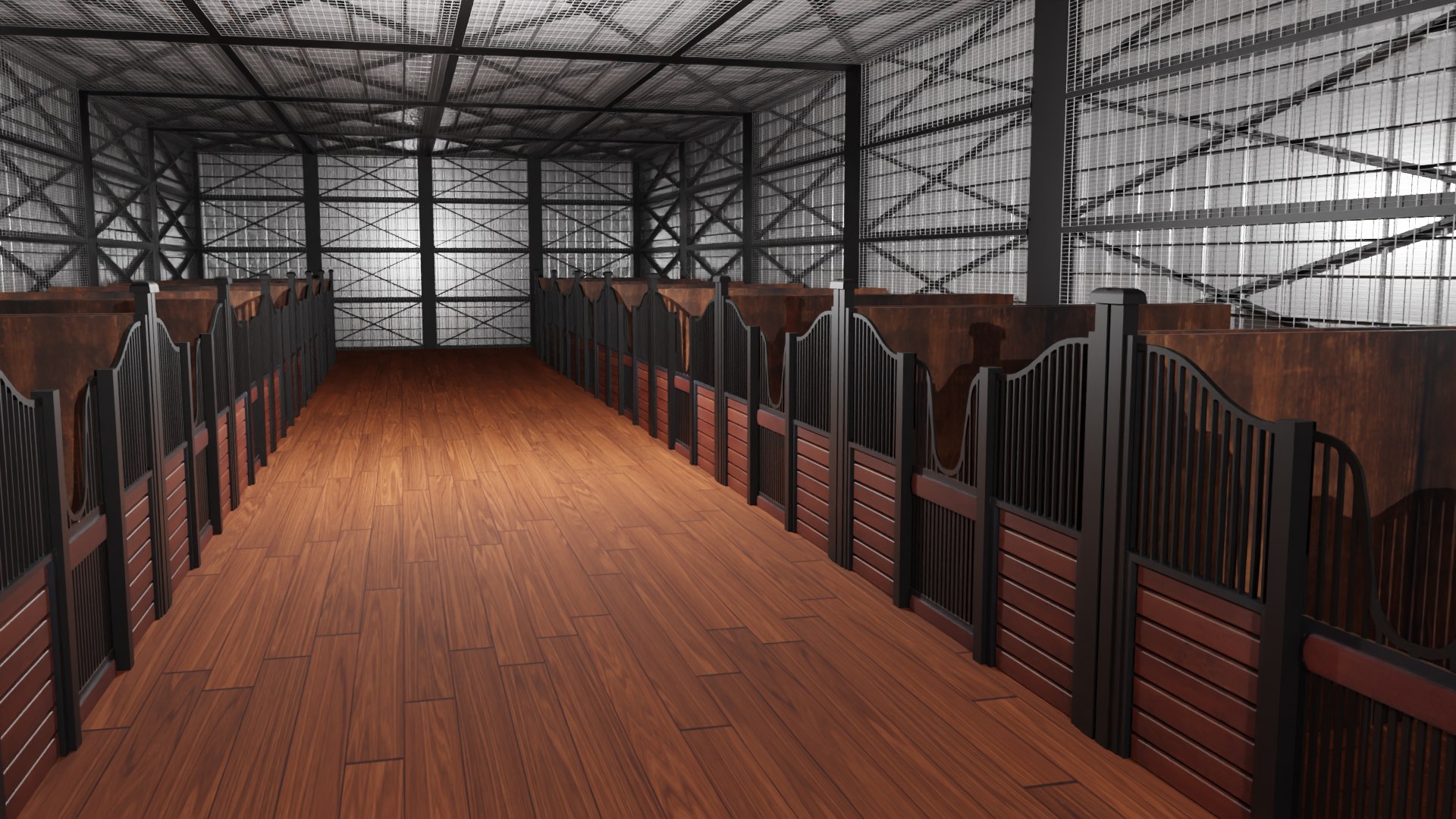 3D Horse Stable - TurboSquid 2178873