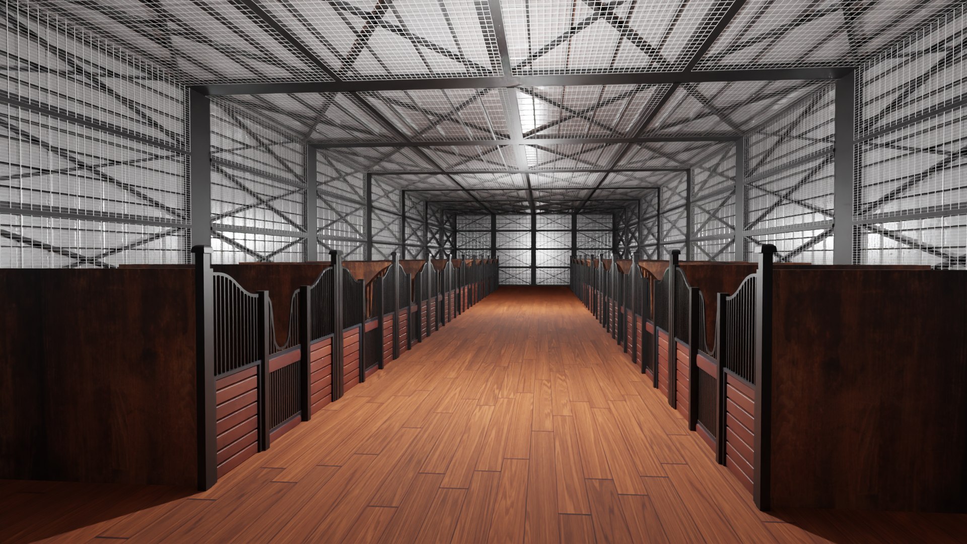 3D Horse Stable - TurboSquid 2178873