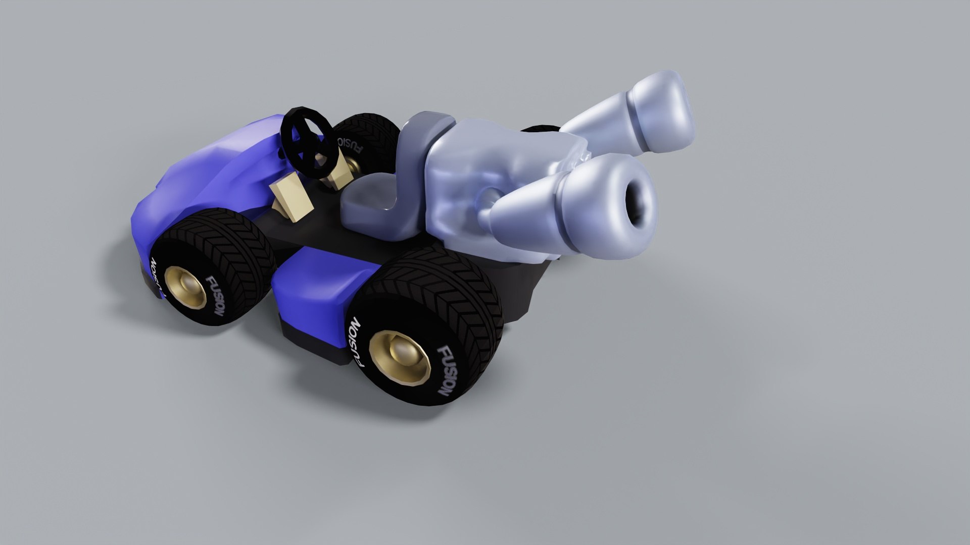 3D Model Fusion Kart - TurboSquid 2177441