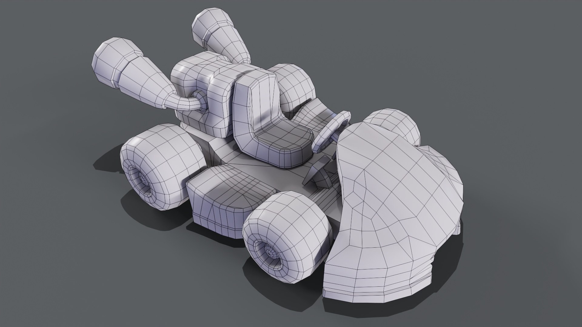 3D Model Fusion Kart - TurboSquid 2177441