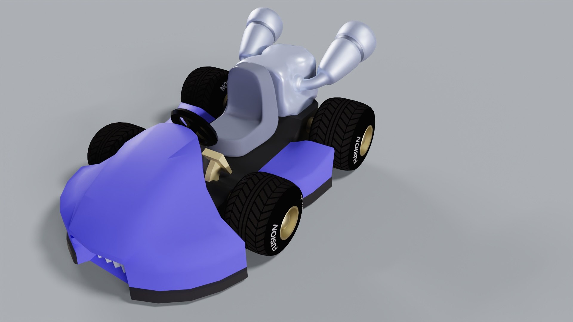 3D Model Fusion Kart - TurboSquid 2177441