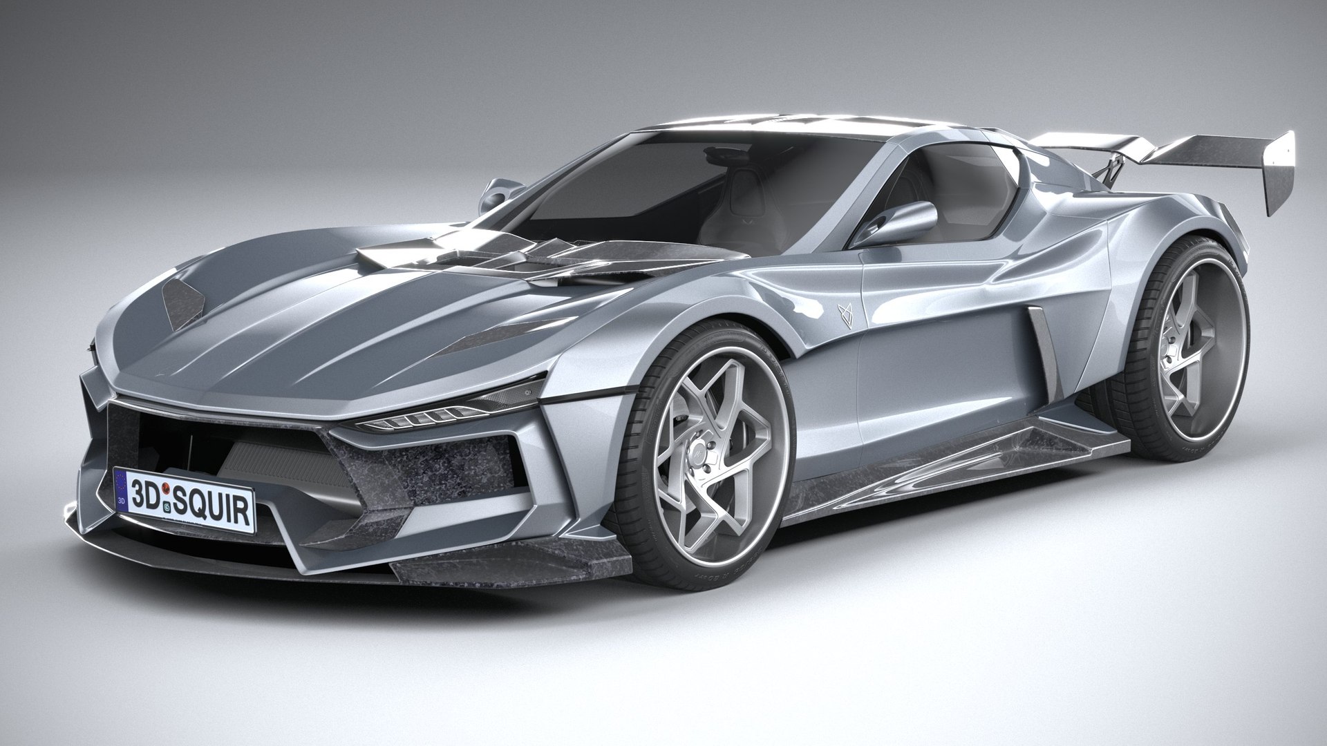 Valarra Corvette 2022 3D Model - TurboSquid 1995007