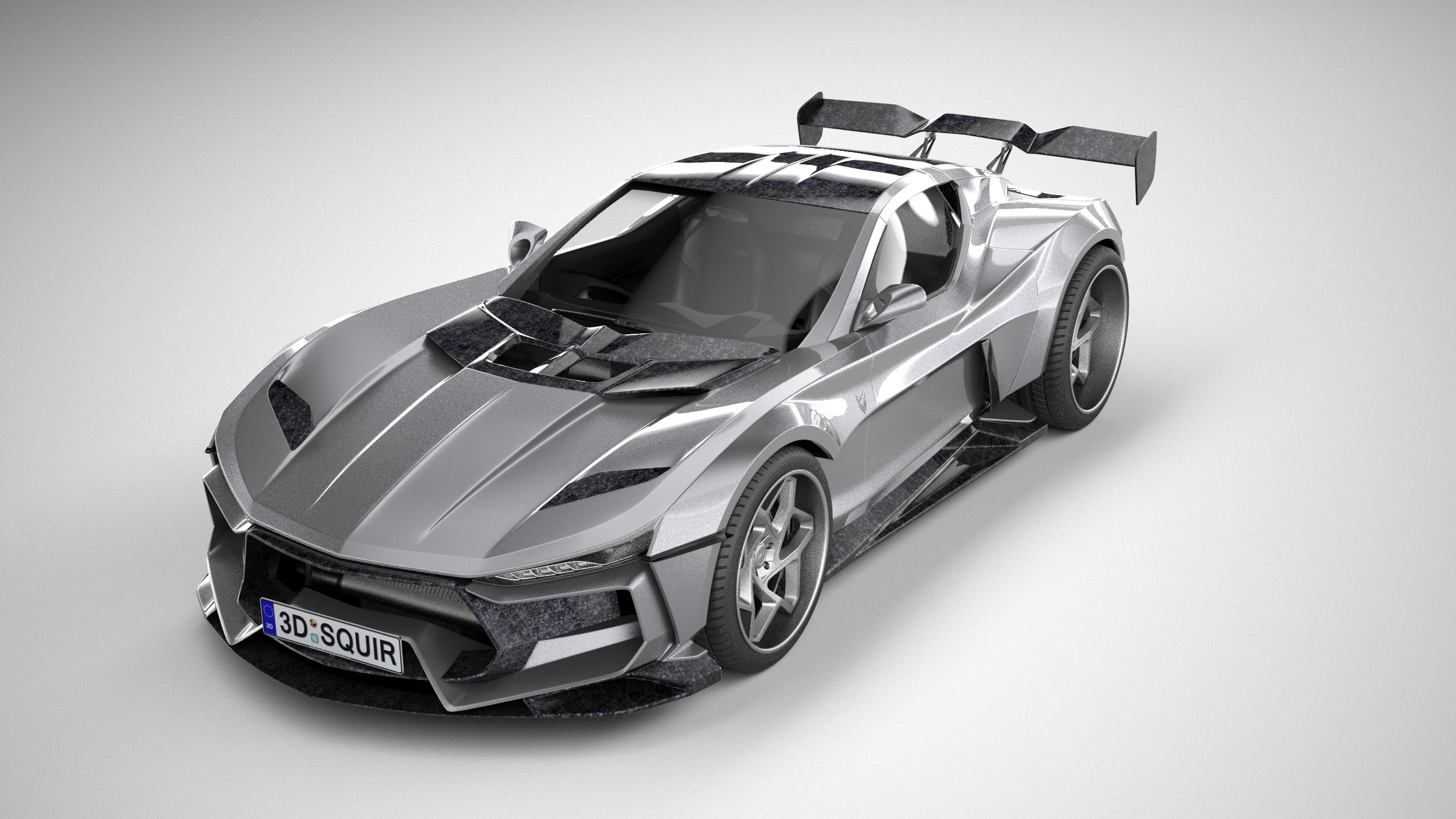 Valarra Corvette 2022 3D 모델 - TurboSquid 1995007