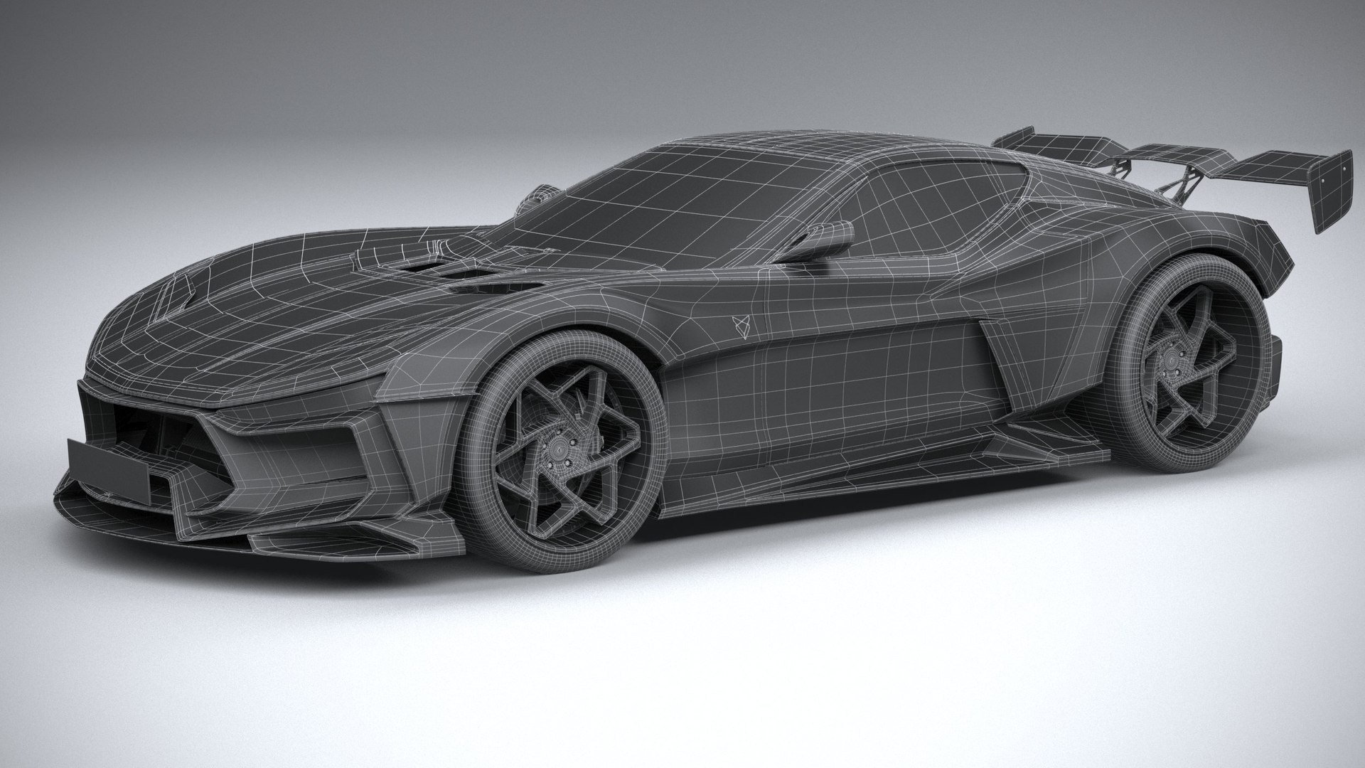 Valarra Corvette 2022 3D model - TurboSquid 1995007