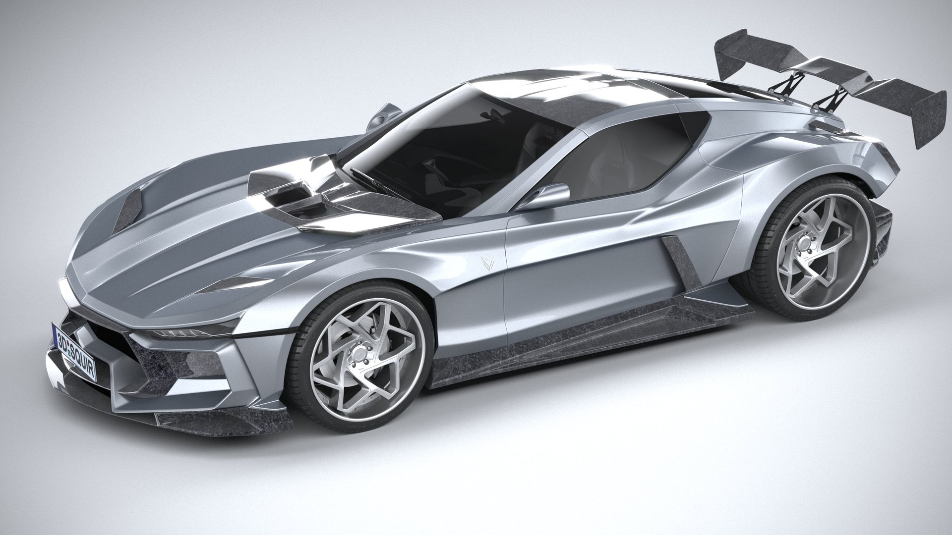 Valarra Corvette 2022 3D Model - TurboSquid 1995007