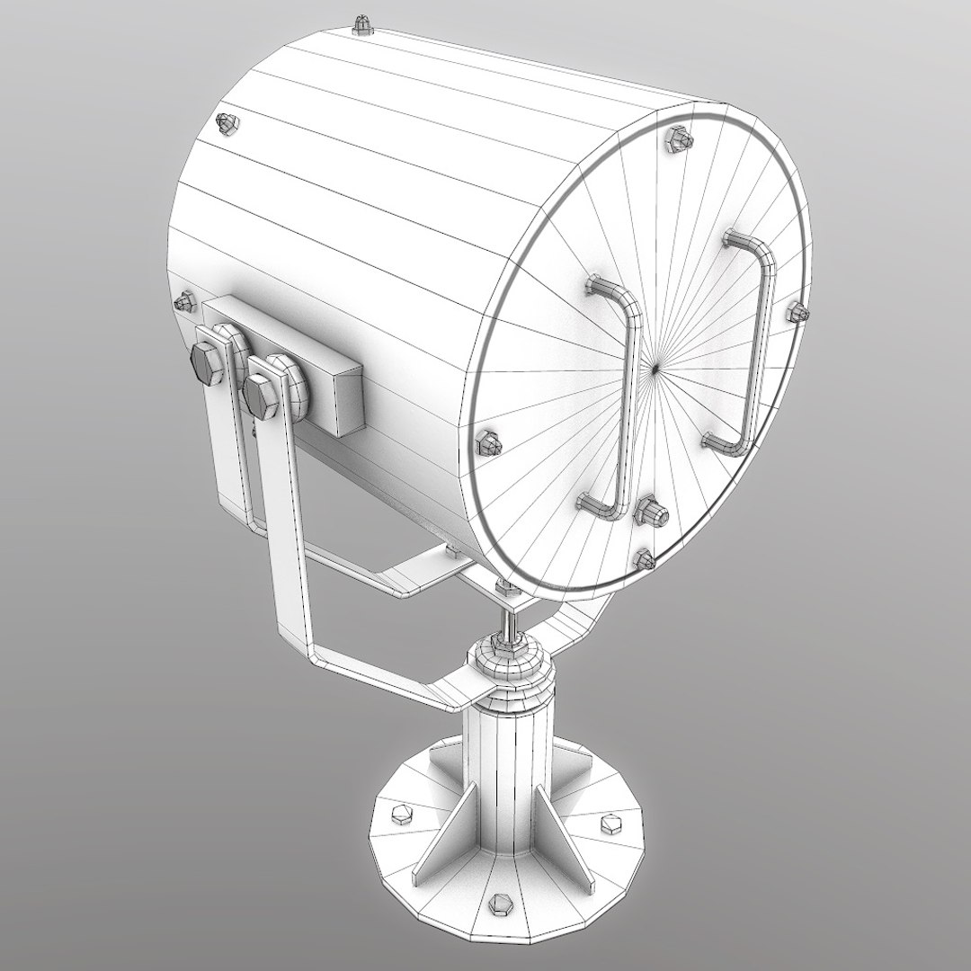 Searchlight v 1 pack 3D model - TurboSquid 1496718