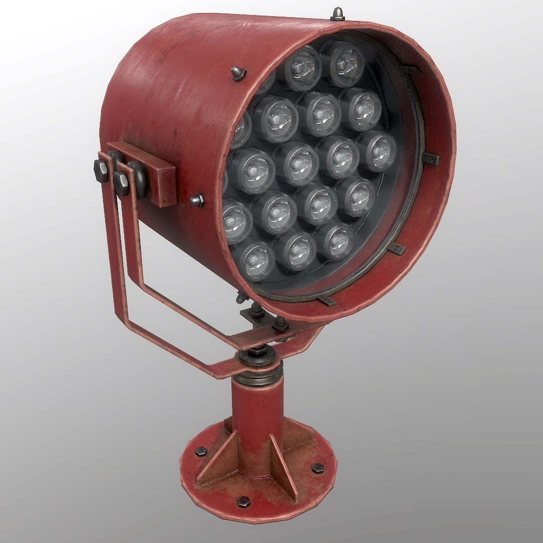Searchlight v 1 pack 3D model - TurboSquid 1496718
