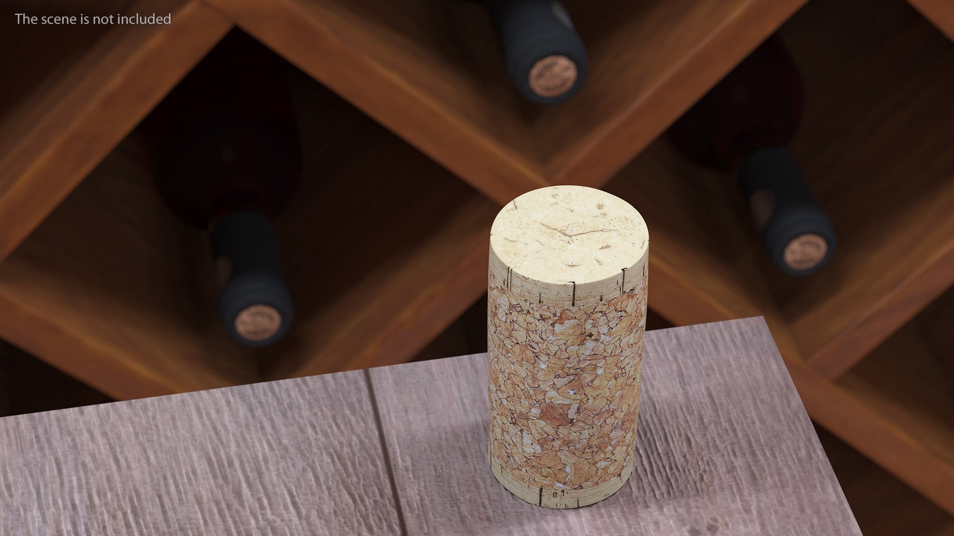 Realistic Wine Cork 3D Model - TurboSquid 2217890
