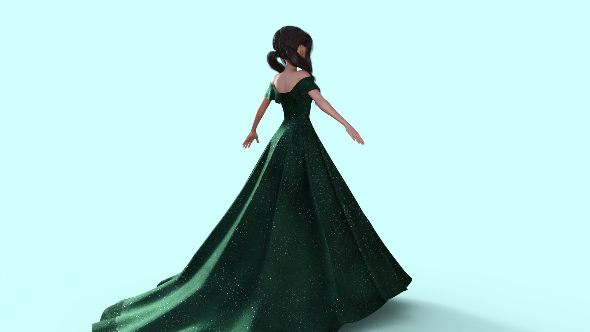 3D Princess Character Rigged Model - TurboSquid 2020529