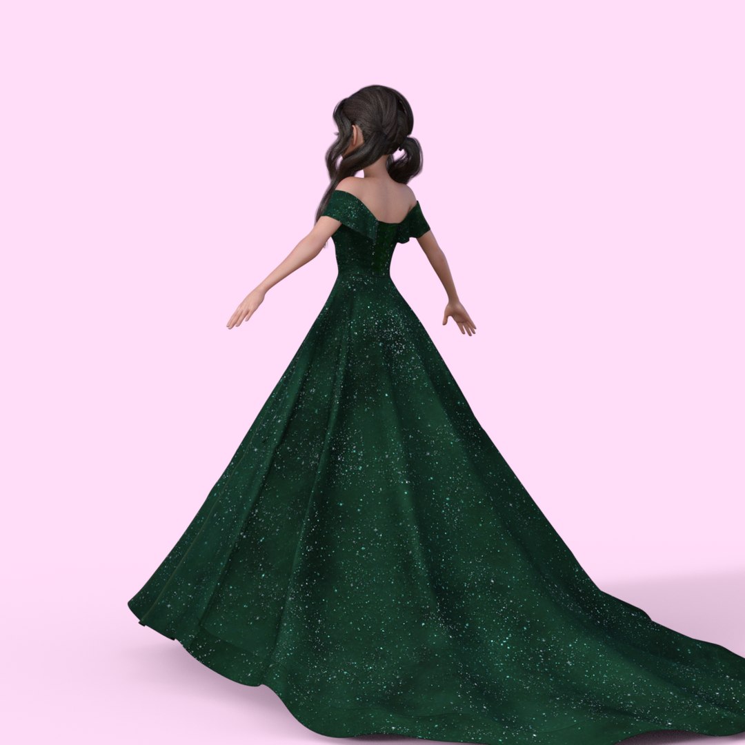 3D Princess Character Rigged Model - TurboSquid 2020529