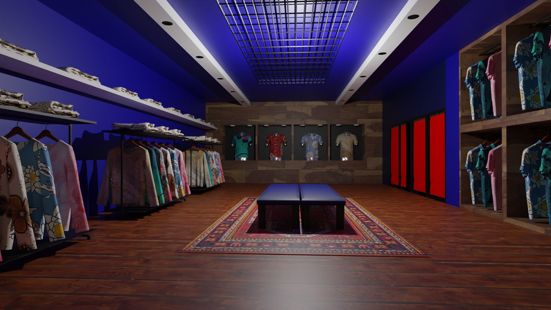 Clothing Store interior 3D - TurboSquid 2157384
