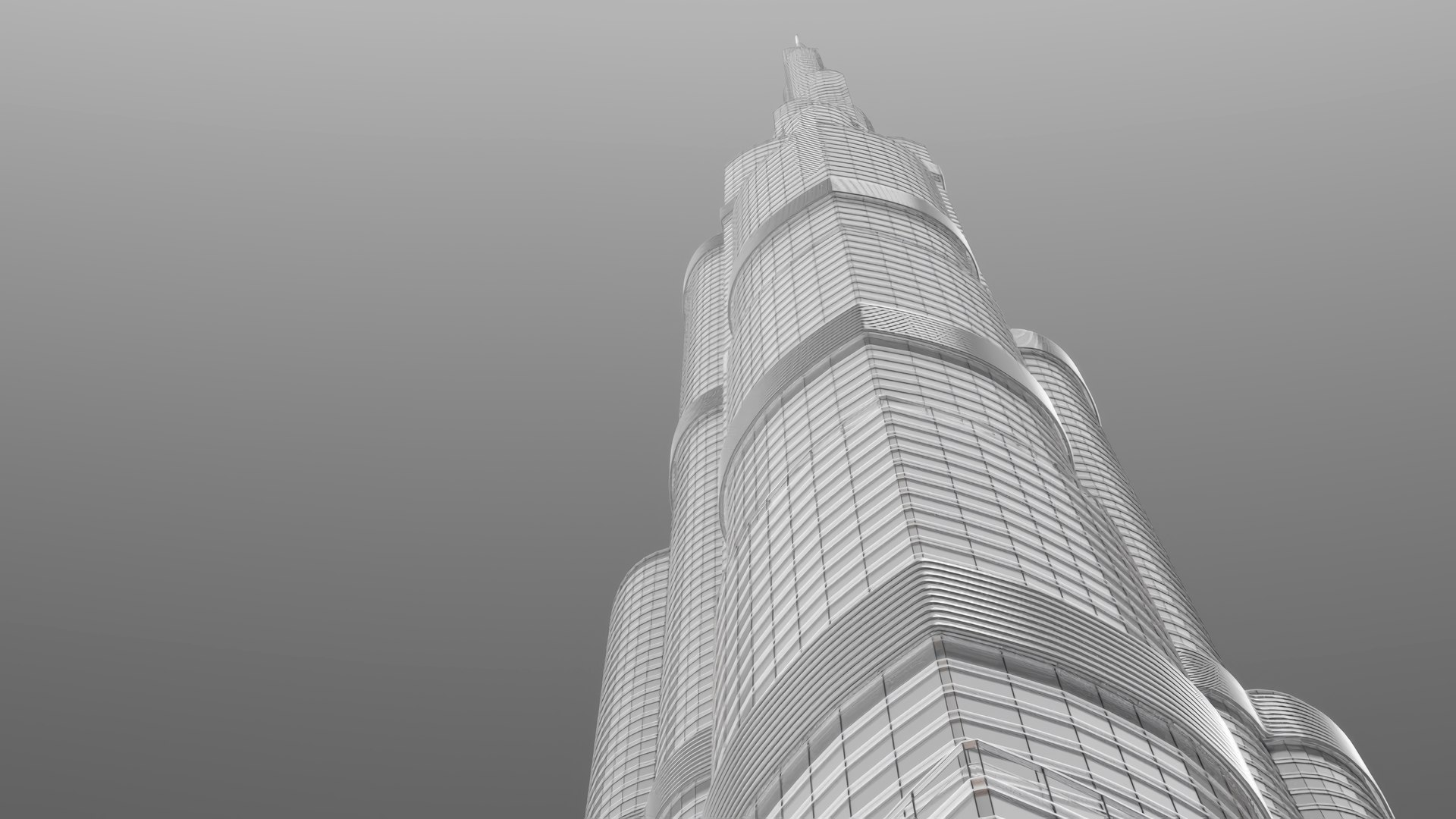 3D Burj Khalifa Worlds Tallest Building Model - TurboSquid 2224727