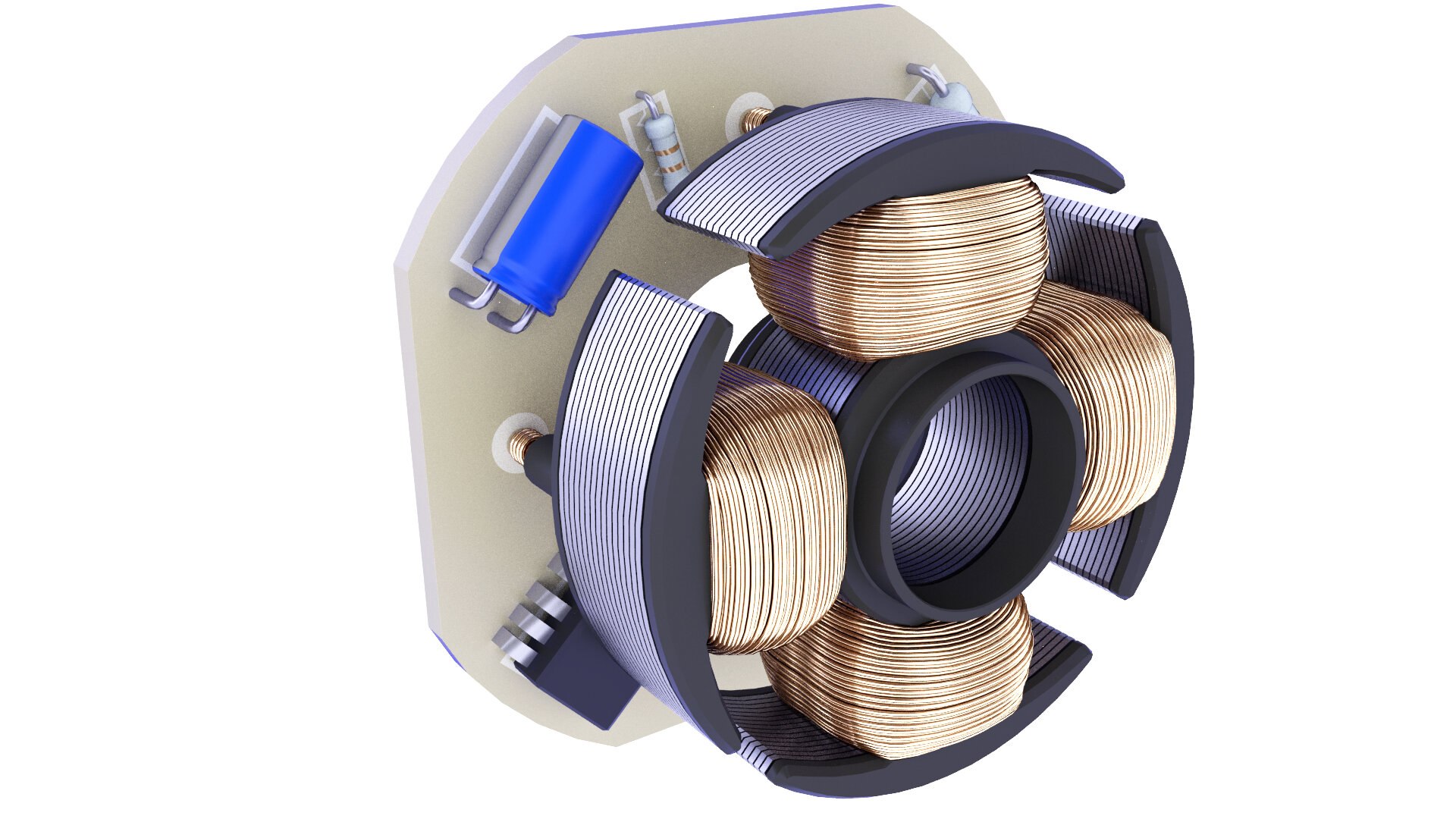 3D Computer Fan Motor 53 - TurboSquid 2257493