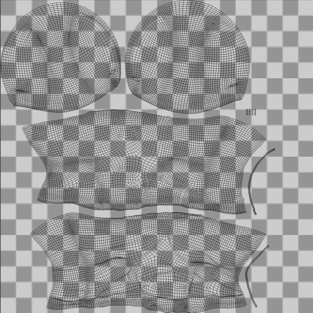 Mesh hats 2 - 3D model - TurboSquid 1660645
