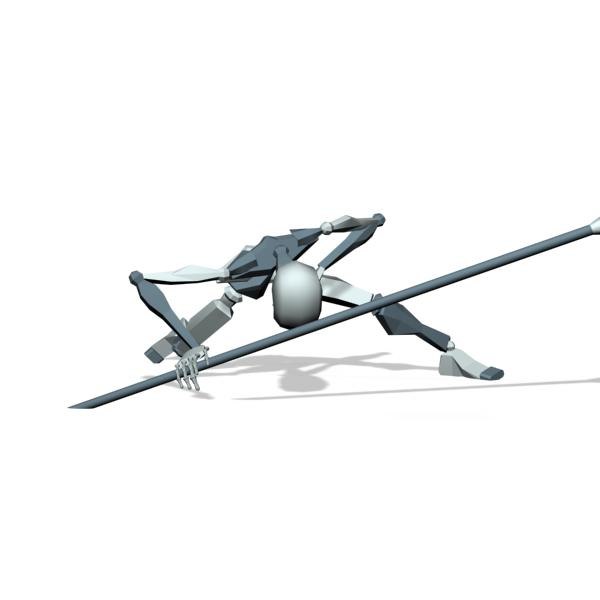 Motion Character Studio Biped soldier combat capture