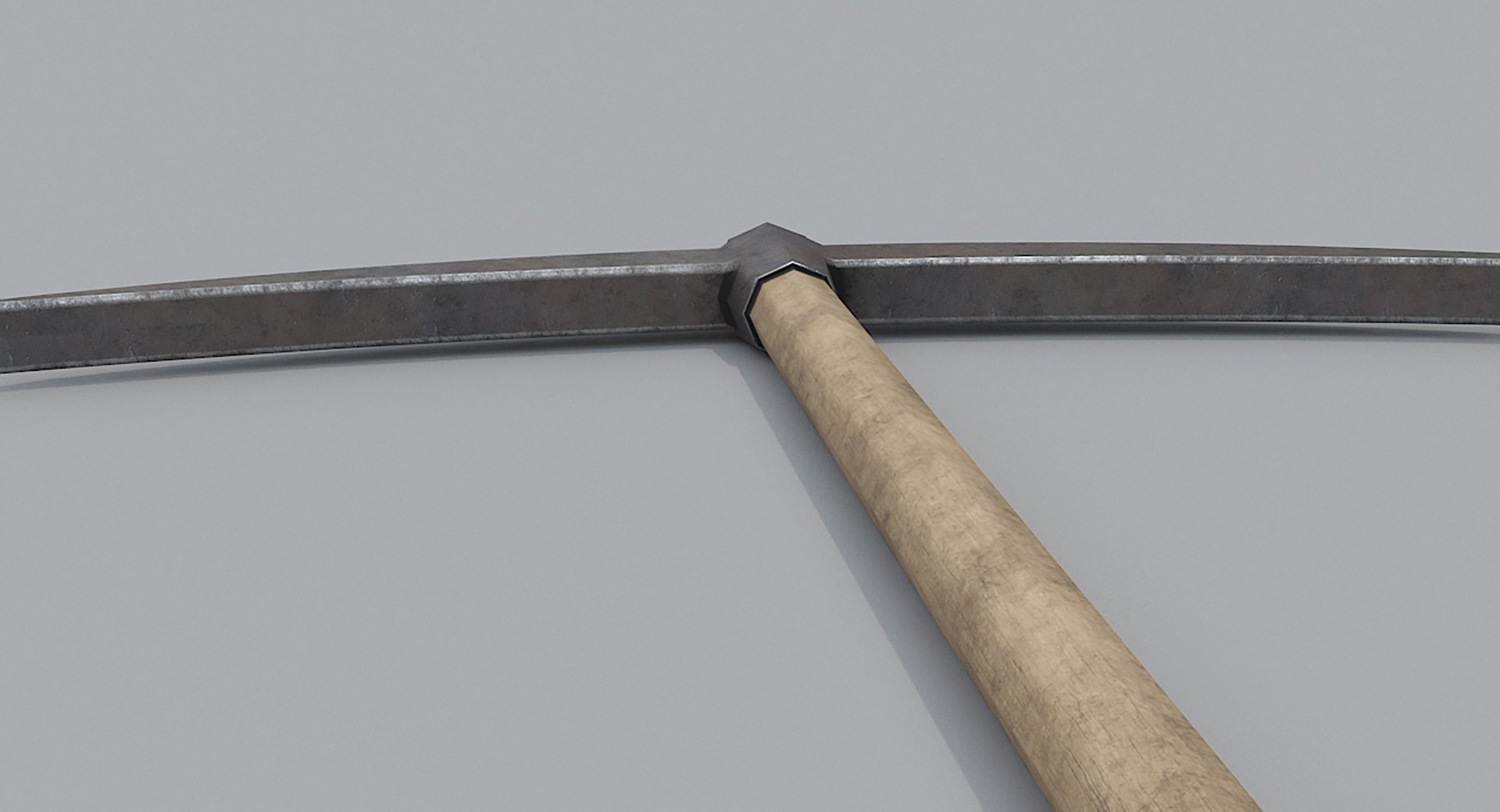 3D Model Wooden Pickaxe - TurboSquid 1737598