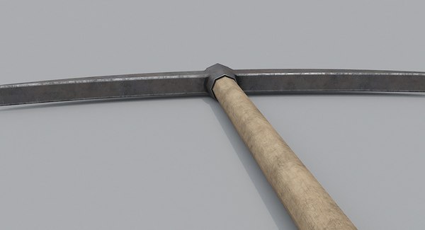 3D model Wooden Pickaxe - TurboSquid 1737598