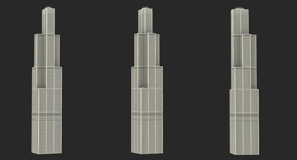 3D skyscraper generic model - TurboSquid 1416921