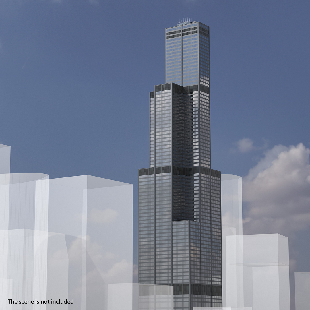 3D skyscraper generic model - TurboSquid 1416921