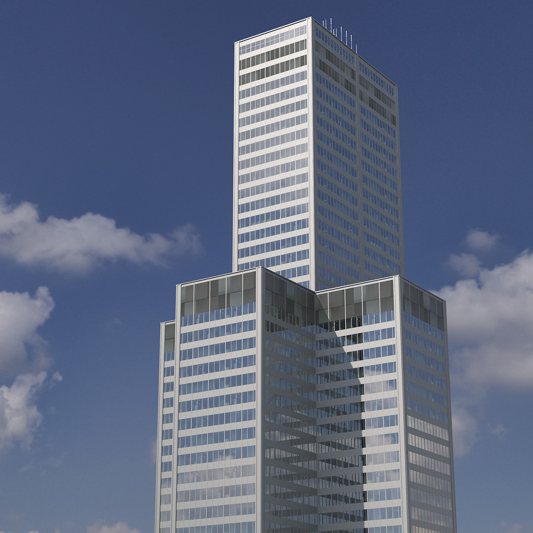 3D skyscraper generic model - TurboSquid 1416921