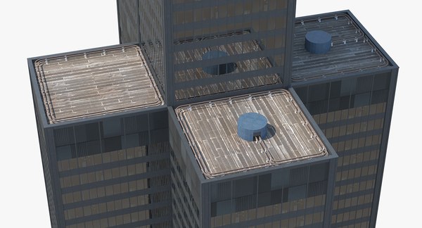 3D skyscraper generic model - TurboSquid 1416921