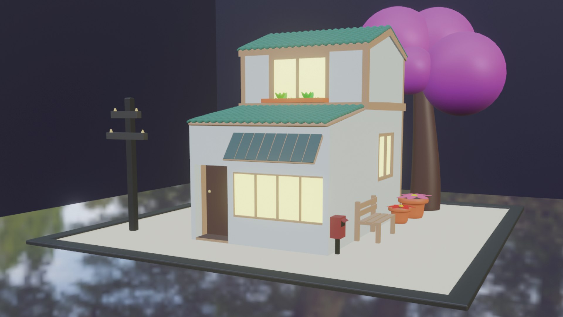 3D Casa Animada - TurboSquid 2084955