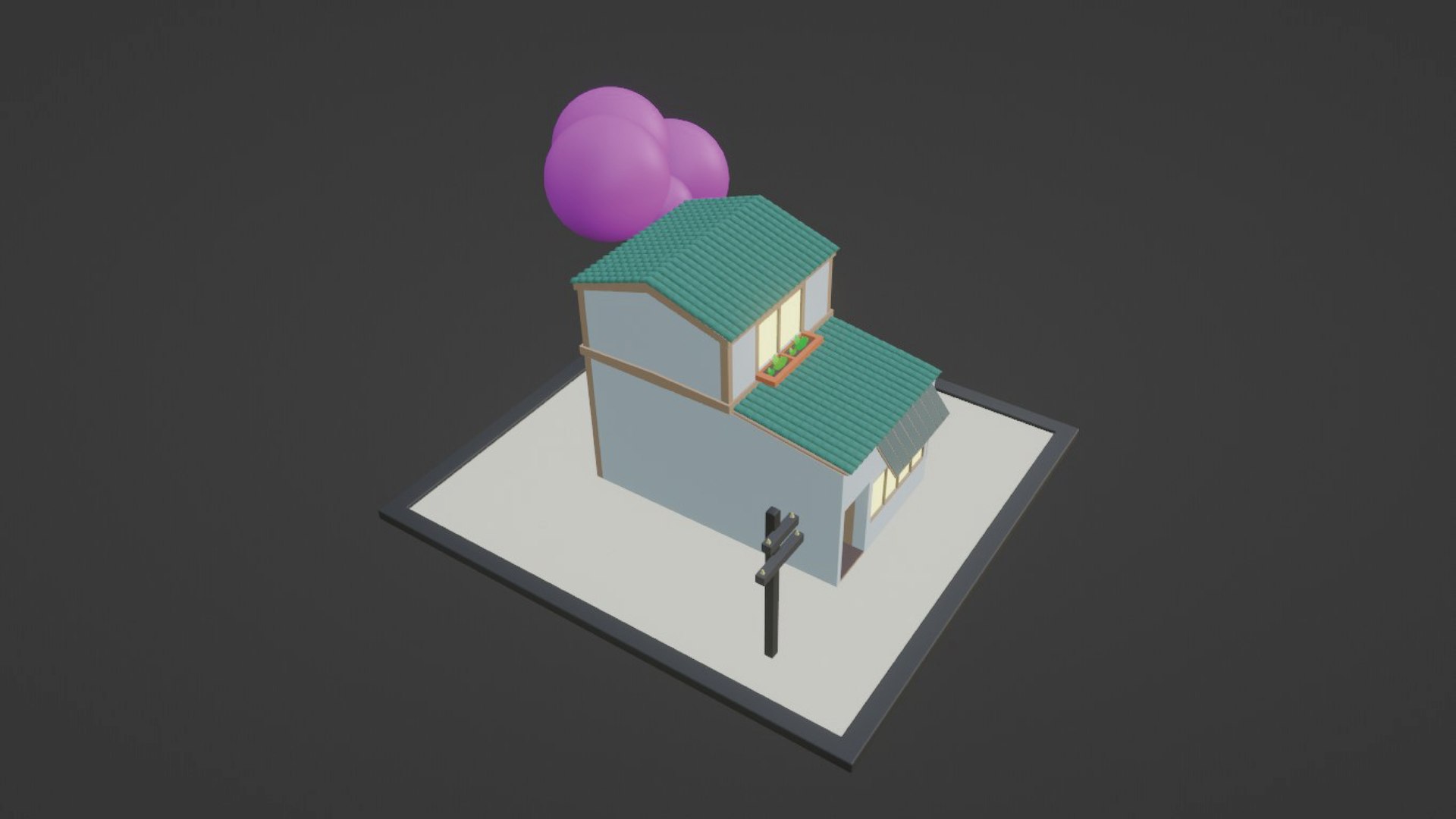 3D Casa Animada - TurboSquid 2084955