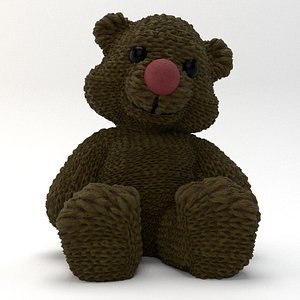 Download 3D Teddy Bear Blender Models - TurboSquid