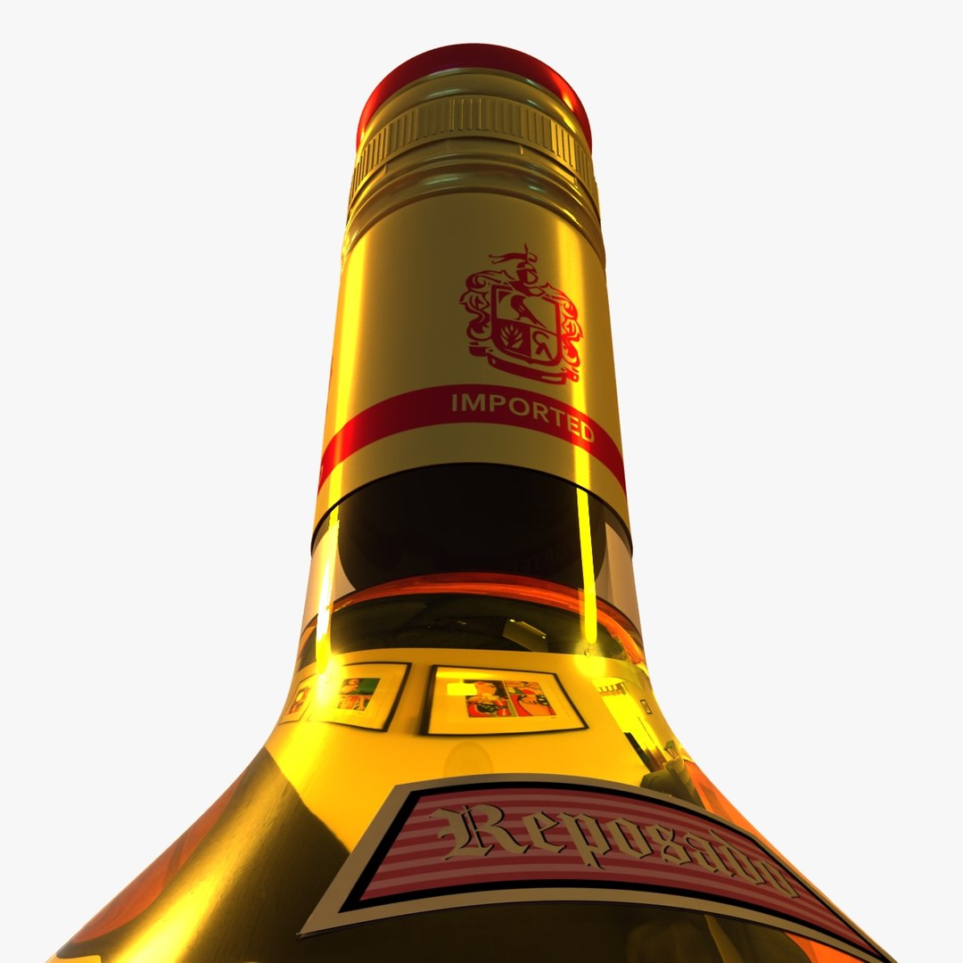 3d Jose Cuervo Tequila Bottle