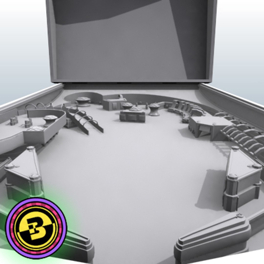 Pinball Ball 3d Model