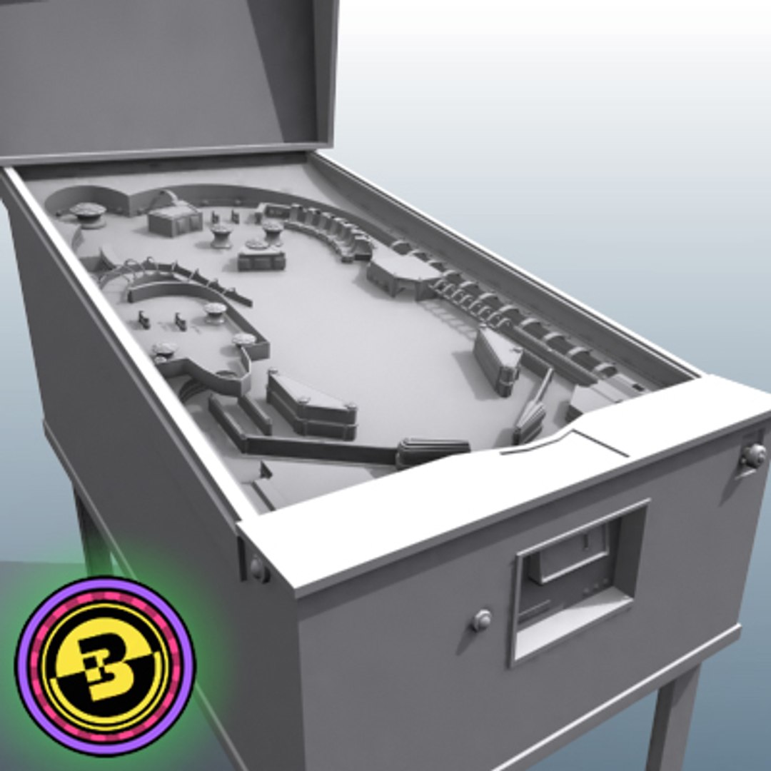 Pinball Ball 3d Model