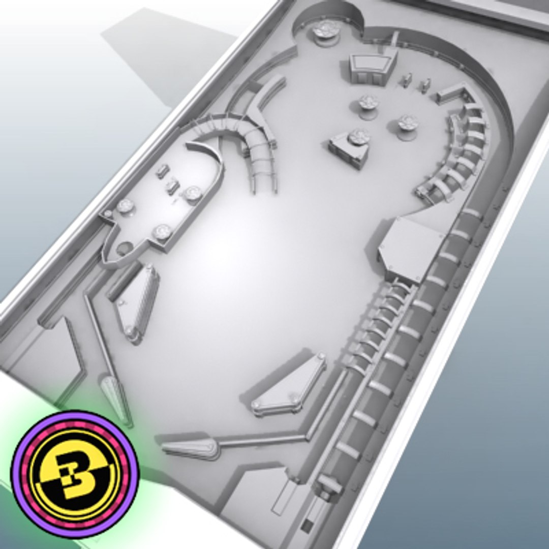 Pinball Ball 3d Model
