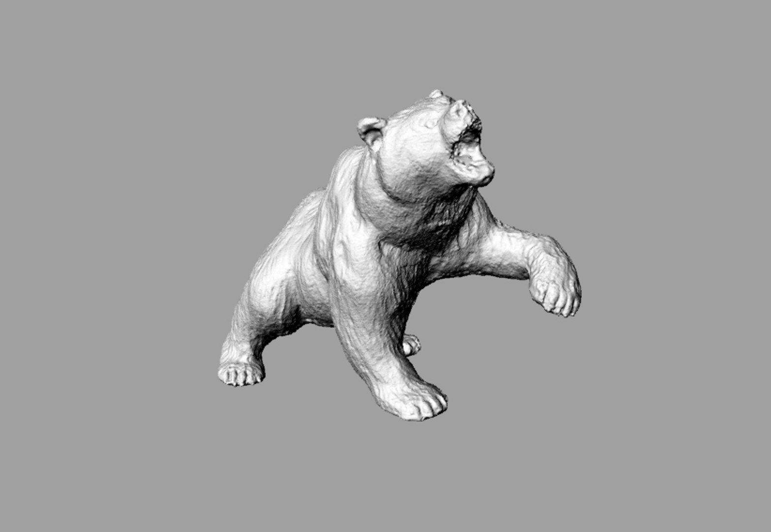 3d Figure Bear Model