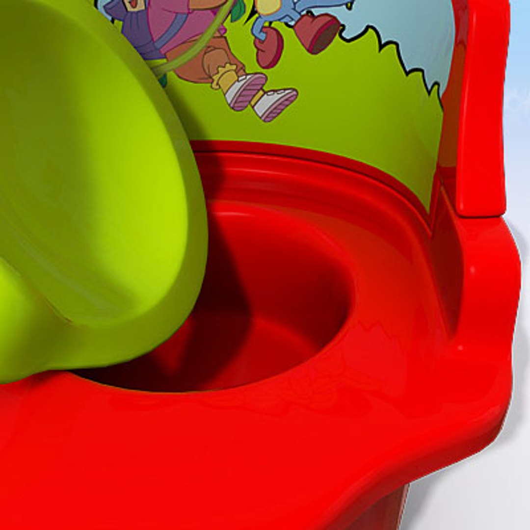 3d Model Baby Potty