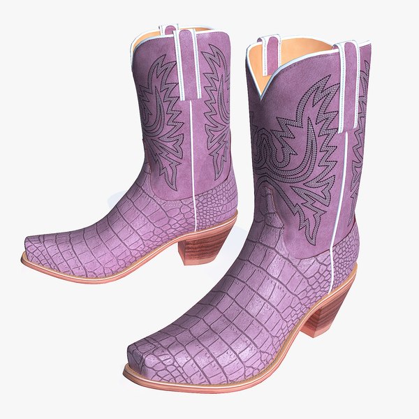 Cowboy Boots 3D Models for Download | TurboSquid