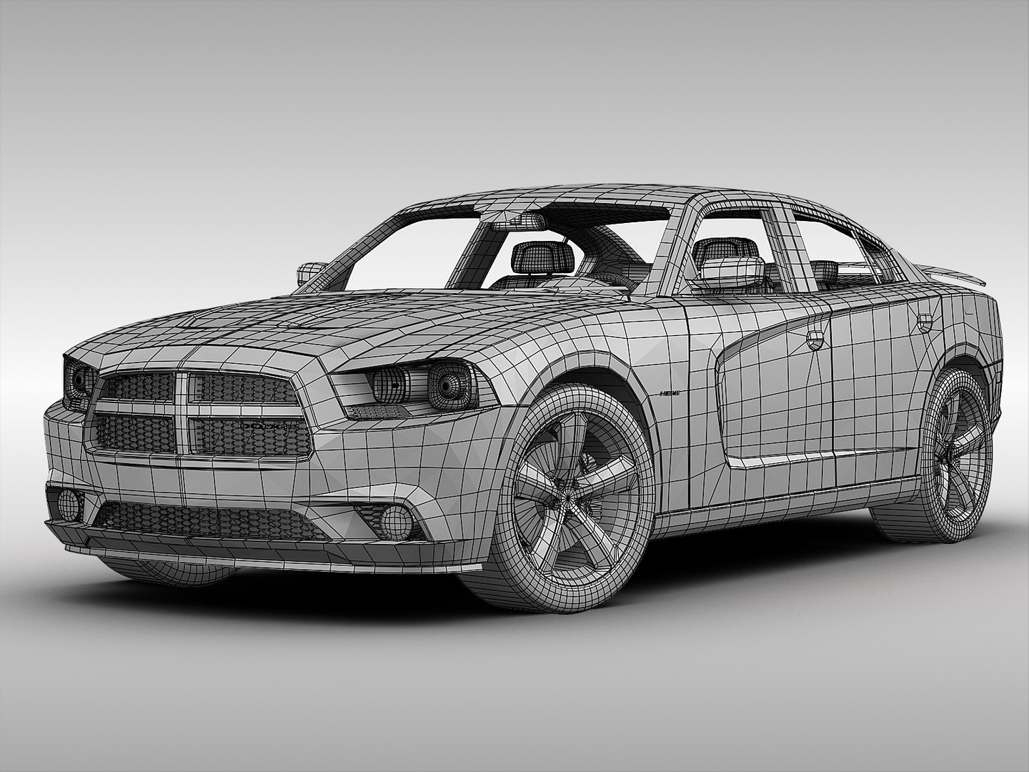 Dodge Charger 3d Model
