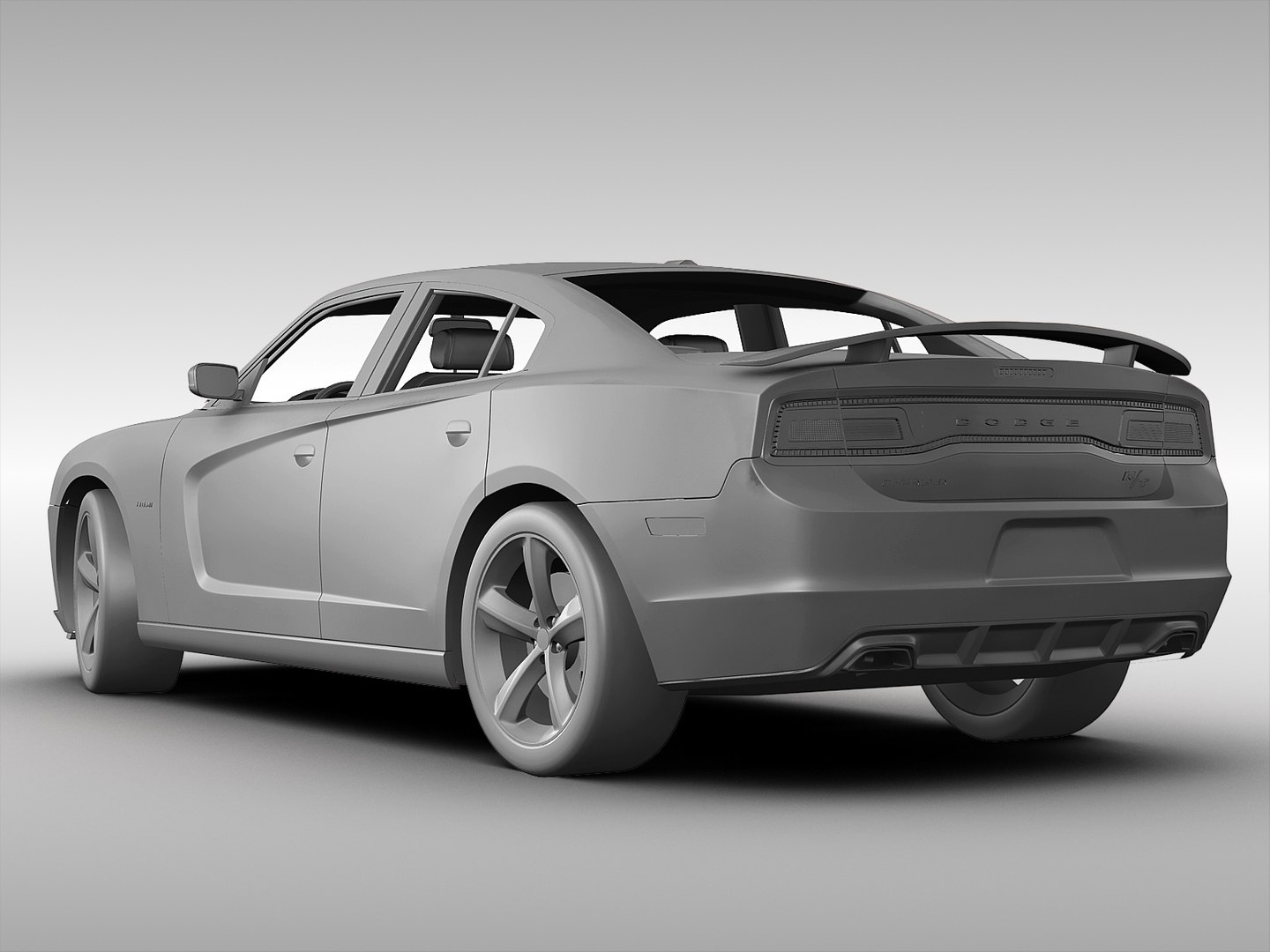 Dodge Charger 3d Model