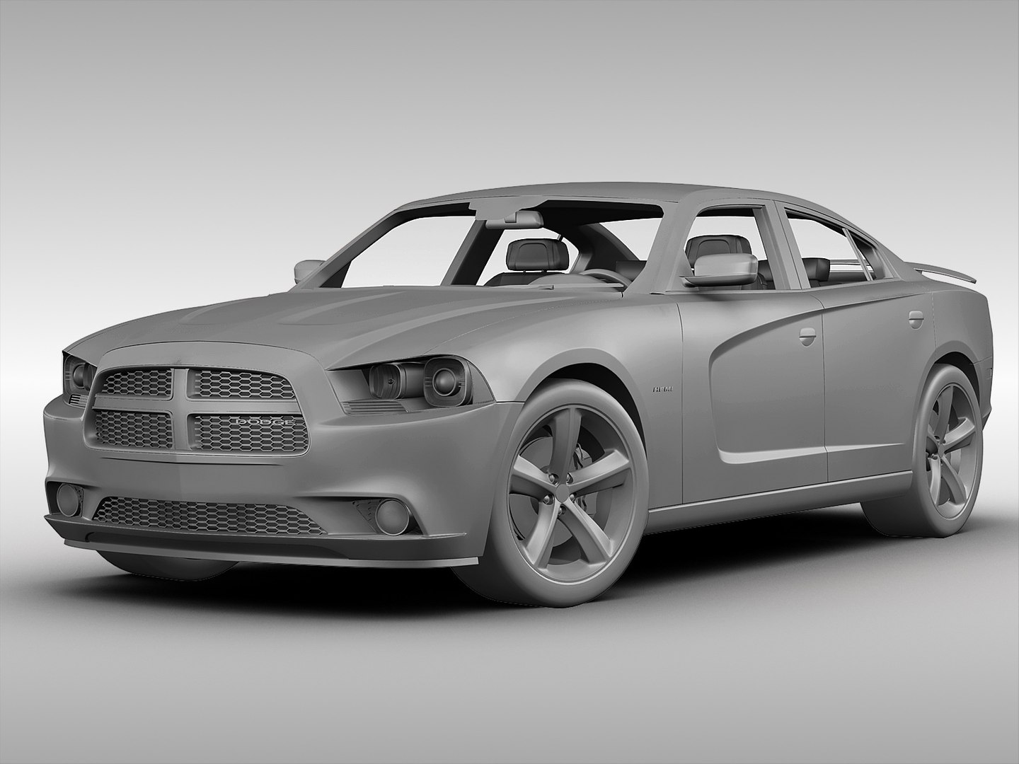 Dodge Charger 3d Model