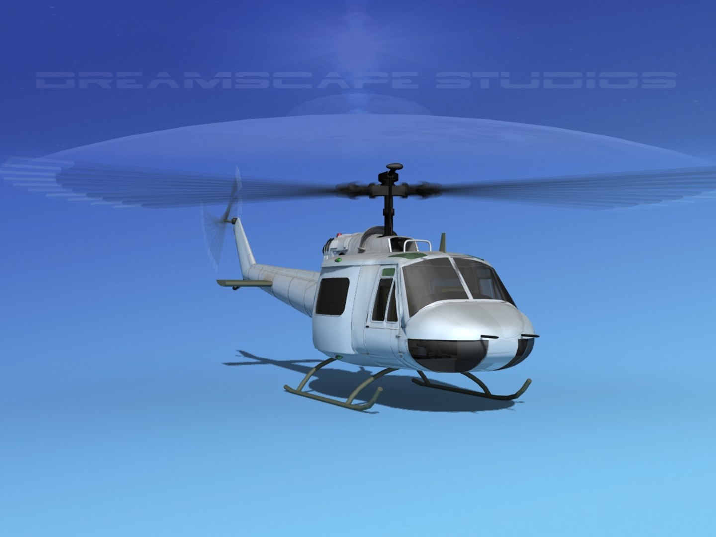 3D Model Bell 205 Uh-1b - TurboSquid 1219007