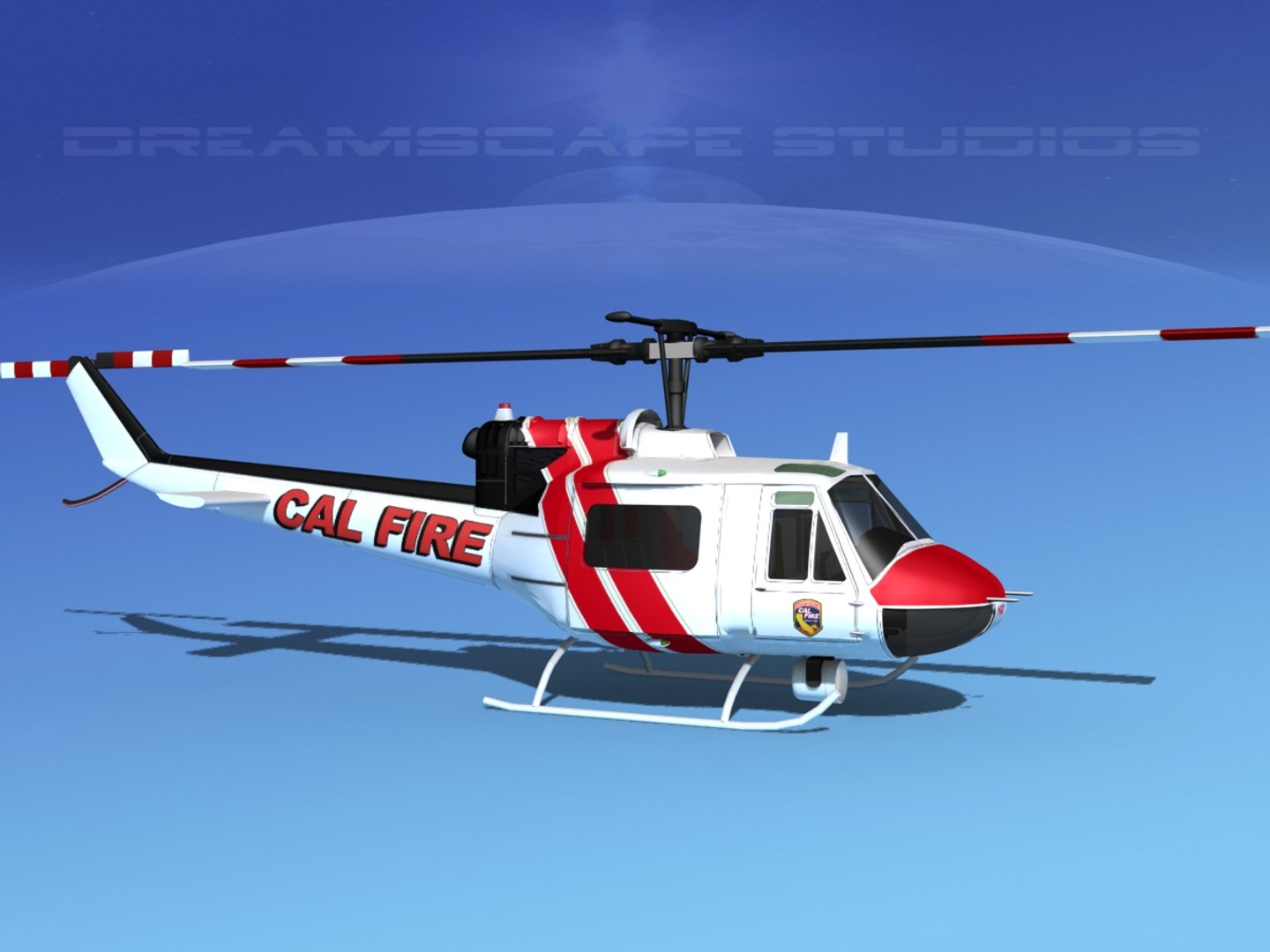 3D Model Bell 205 Uh-1b - TurboSquid 1219007