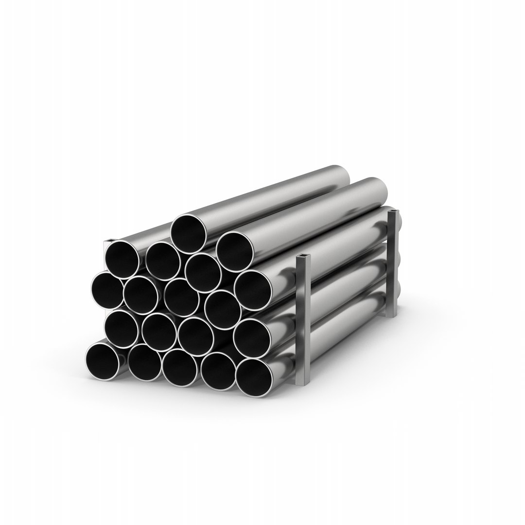 Industrial Metal Pipes 3D Model - TurboSquid 2003747