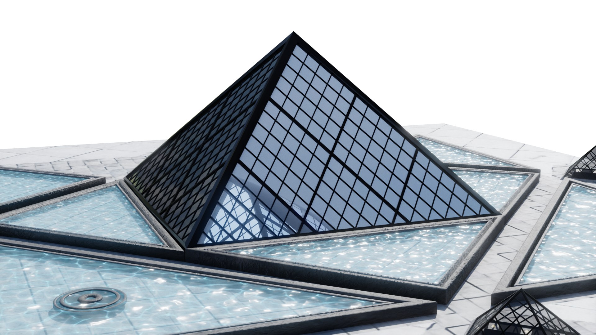 3D Louvre Museum - TurboSquid 2092799