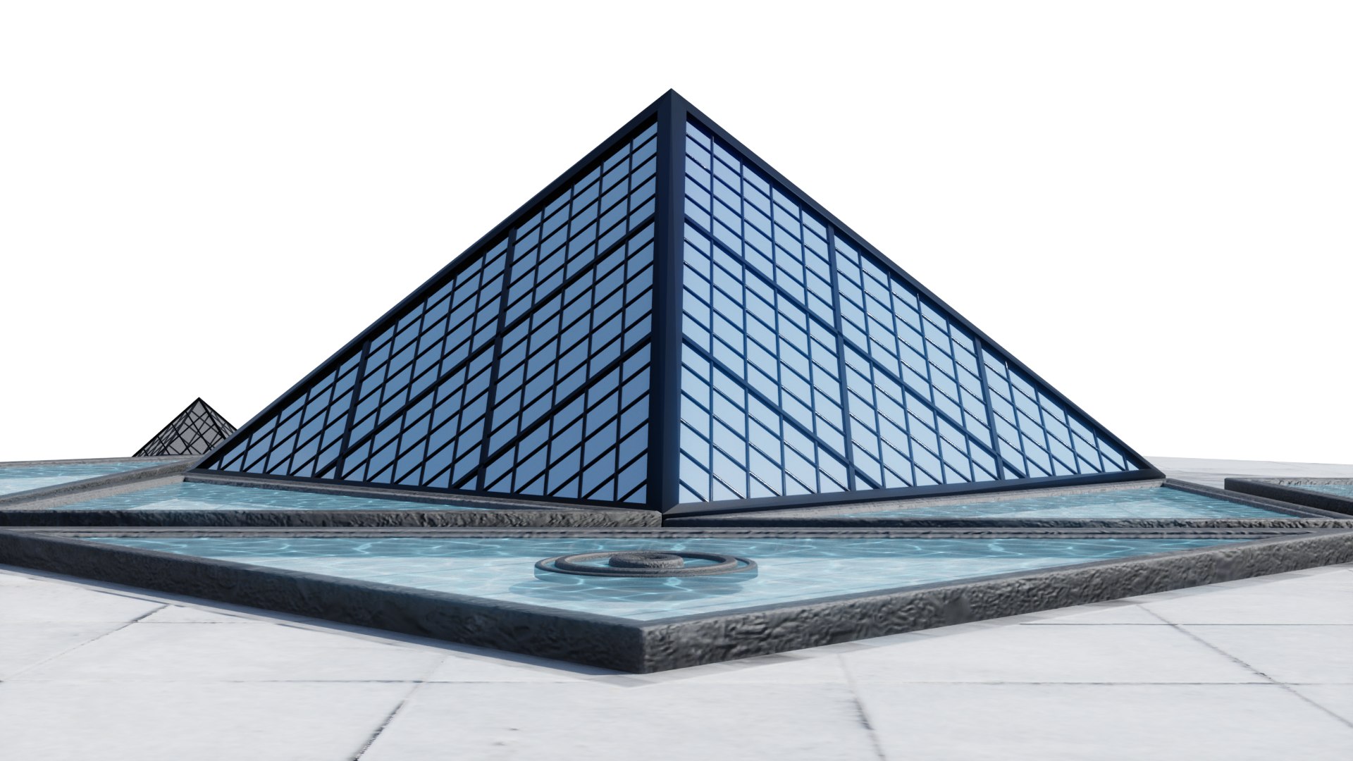 3D Louvre Museum - TurboSquid 2092799